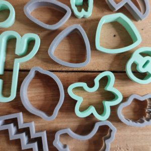 Polymer Clay Cutters - Fine Cutting Edges - Claycat - Cape Town