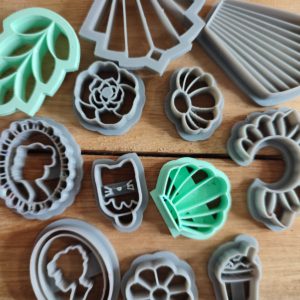 Polymer Clay Cutters - Fine Cutting Edges - Claycat - Cape Town